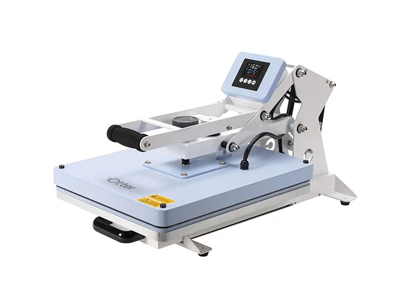 Otter Auto Drawer Flat heat press 40 50cm Light Blue BestSub Sublimation Blanks Sublimation Mugs Heat Press LaserBox Engraving Blanks UV DTF Printing